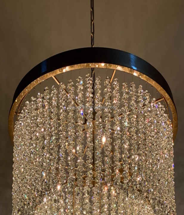 Classic Nordic K9 Crystal Decorative Lighting 110V-240V Industrial ...