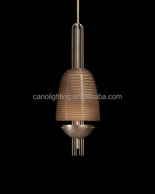 Modern Simple Led Brass Glass Material Pendant Lights Nordic Pendant ...